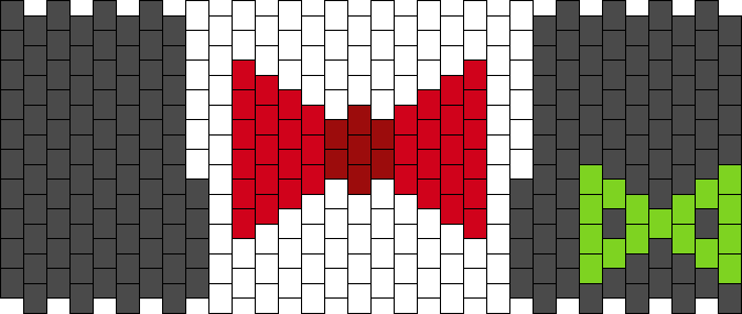 Fnaf Edwin Murray Themed Cuff Pony Bead Patterns | Characters Kandi ...