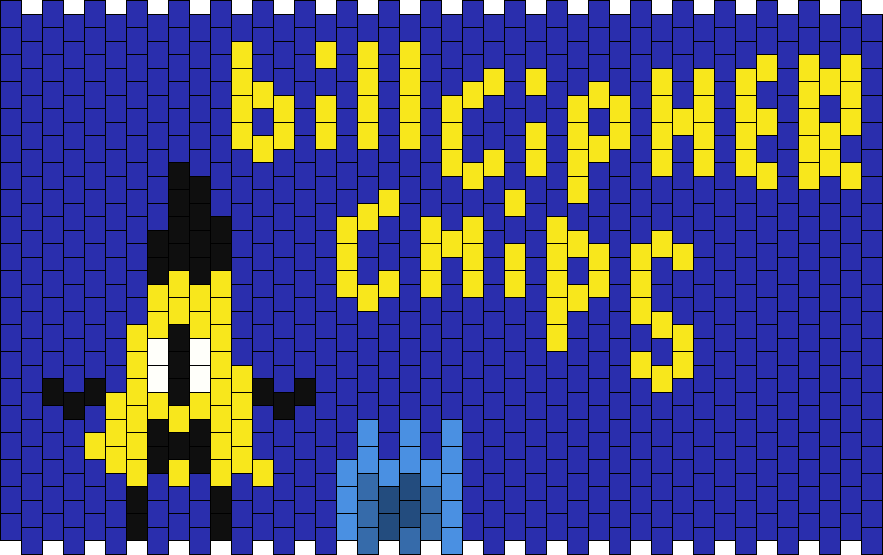 42 X 20 XL Cuff Pony Bead Patterns | Characters Kandi Patterns for ...