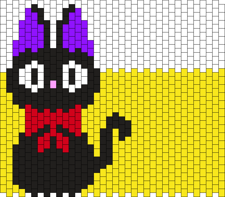 Jiji (Kiki's Delivery Service) Pony Bead Patterns | Characters Kandi ...