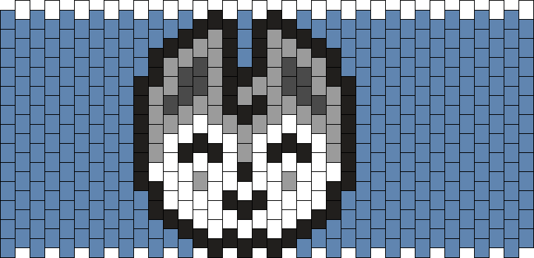 Wolf Chan - Smaller Pony Bead Patterns | Characters Kandi Patterns for ...