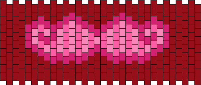 Markiplier Pink Stache Cuff Pony Bead Patterns | Characters Kandi ...