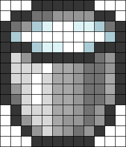Milk (minecraft) Perler Bead Pattern | Bead Sprites | Food Fuse Bead ...