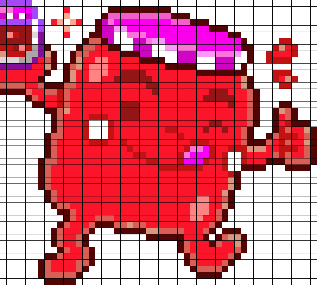 Life Jam Guy (omori)part 1 Perler Bead Pattern | Bead Sprites | Food ...