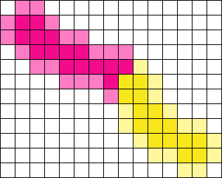 Sour Gummy Worm Perler Bead Pattern | Bead Sprites | Food Fuse Bead ...