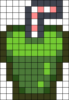 Kale Smoothie Stardew Valley Perler Bead Pattern | Bead Sprites | Food ...