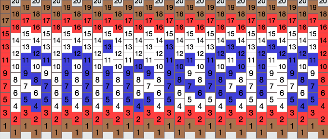 Snickers Pony Bead Patterns | Food Kandi Patterns for Kandi Cuffs