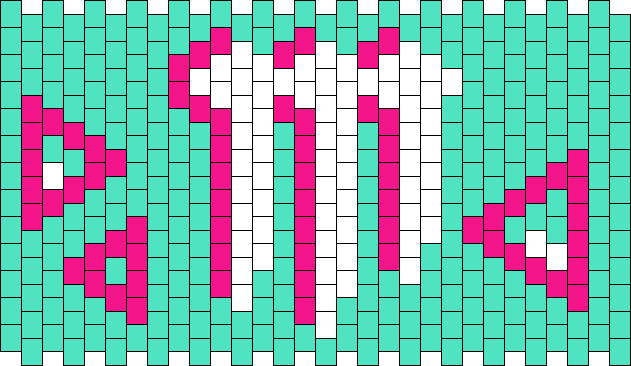 Vice Guava Monster Logo Cuff Pony Bead Patterns | Food Kandi Patterns ...