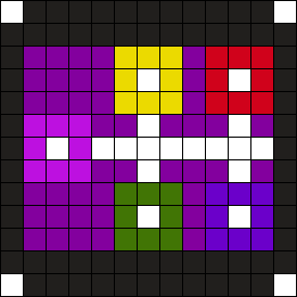 Spooktober #6. Tarot Cards Perler Bead Pattern | Bead Sprites ...