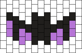 Lil Bat Pony Bead Patterns | Holidays Kandi Patterns for Kandi Cuffs