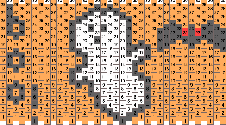 Boo Ghost And Bat Pony Bead Patterns | Holidays Kandi Patterns for ...