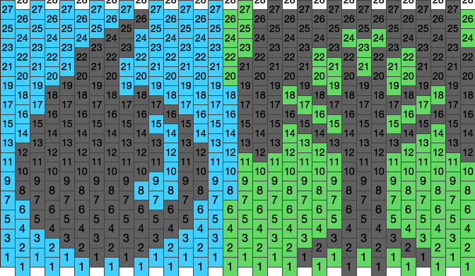 Magic The Gathering Mana Set Two Pony Bead Patterns | Misc Kandi ...