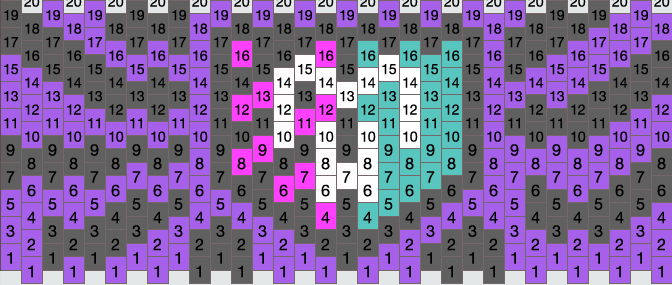 Monster High Symbol With Zebra In The Background Pony Bead Patterns ...