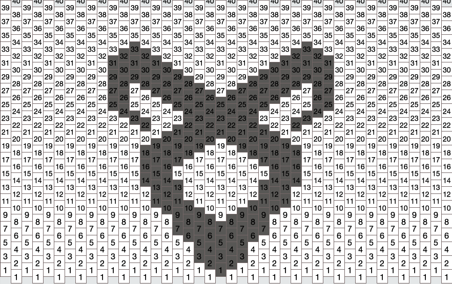 Angelic Rune Pony Bead Patterns | Misc Kandi Patterns for Kandi Cuffs