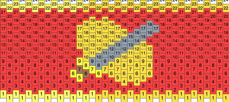 RuneScape Attack Skillcape Cuff Pony Bead Patterns | Misc Kandi ...