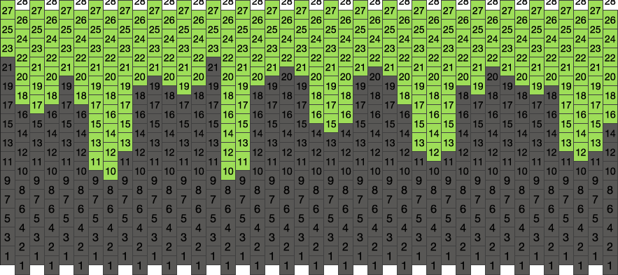 Drippy Pony Bead Patterns | Misc Kandi Patterns for Kandi Cuffs