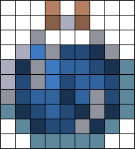 Minecraft Lingering Potion Perler Bead Pattern | Bead Sprites | Misc ...