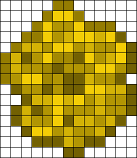 Minecraft Honey Comb Perler Bead Pattern | Bead Sprites | Misc Fuse ...