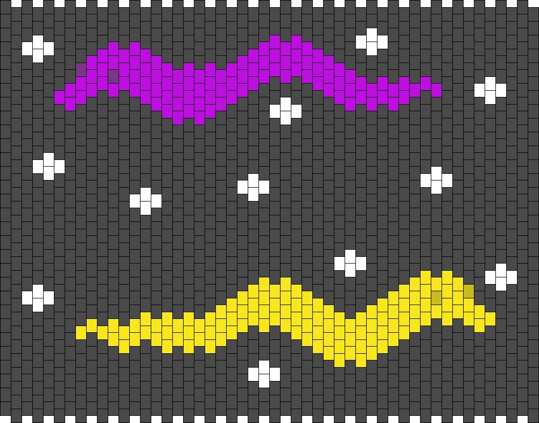 Worm On String Panel Pony Bead Patterns | Misc Kandi Patterns for Kandi ...