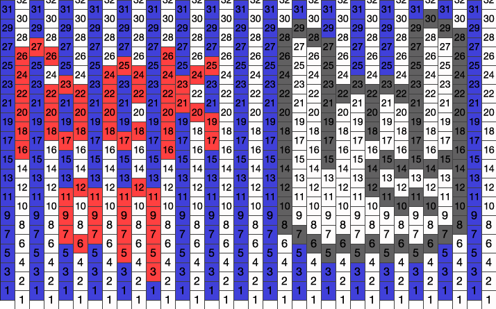 RocK On Pony Bead Patterns | Misc Kandi Patterns for Kandi Cuffs