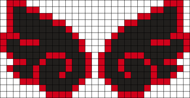 BBH Chibi Wings Perler Bead Pattern | Bead Sprites | Misc Fuse Bead ...