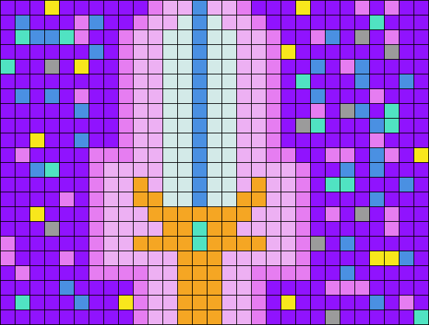 She Ra Princess Of Power Sword Perler Bead Pattern | Bead Sprites ...