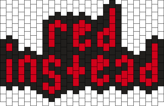 #RedInstead Autism Acceptance Panel (2) Pony Bead Patterns | Misc Kandi ...