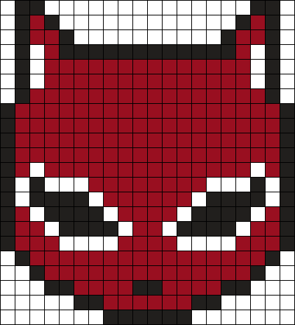 Persona 5 Panther Mask Perler Perler Bead Pattern | Bead Sprites | Misc ...