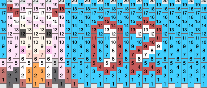 02 Pony Bead Patterns | Misc Kandi Patterns for Kandi Cuffs