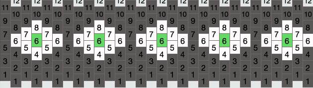 Eye Kandi Cuff Pony Bead Patterns | Misc Kandi Patterns for Kandi Cuffs