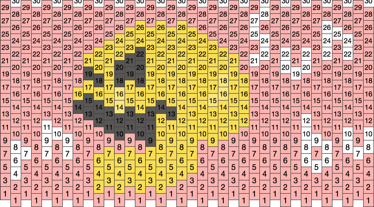 36 X 15 Large Cuff Pony Bead Patterns | Misc Kandi Patterns for Kandi Cuffs