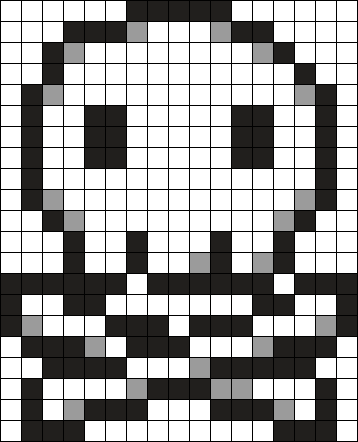 Poison Emote- Super Scribblenauts Perler Bead Pattern | Bead Sprites ...