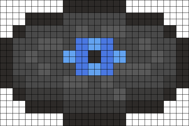 Minecraft Disc [Blue]