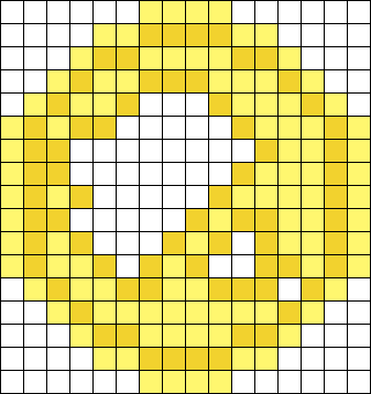 The Thinkers Badge (Inanimate Insanity) Perler Bead Pattern | Bead ...
