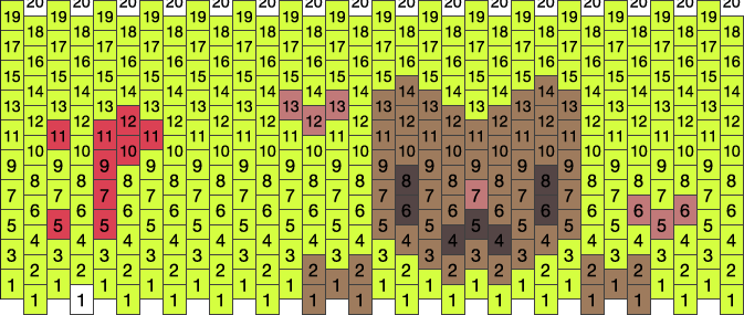 Kitty Cute :P Pony Bead Patterns | Misc Kandi Patterns for Kandi Cuffs