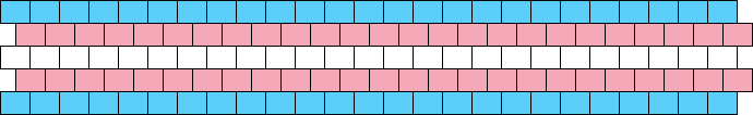 Transgender Pride Flag Cuff Bead Pattern | Peyote Bead Patterns | Misc ...