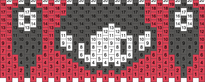 Omori Something Cuff Pony Bead Patterns | Misc Kandi Patterns for Kandi ...