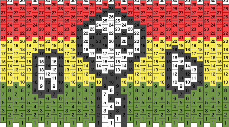 Hed Pe Cuff Multi-Stitch Pony Bead Patterns | Misc Kandi Patterns for ...