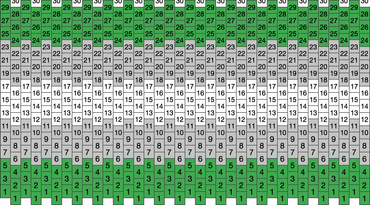 Greyromantic Pony Bead Patterns | Misc Kandi Patterns for Kandi Cuffs