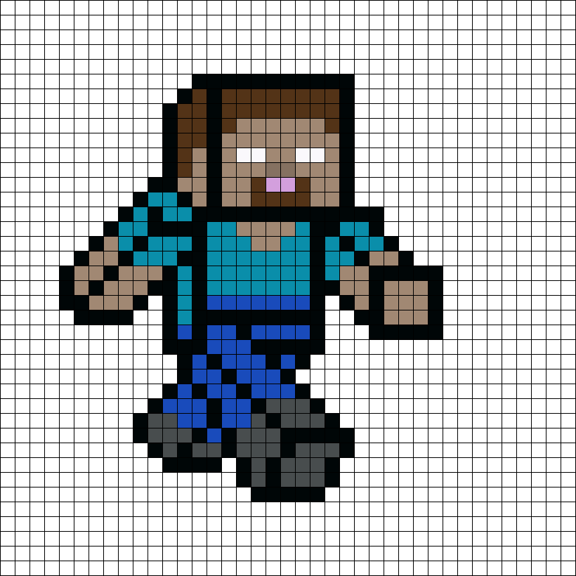 Herobrine Pixel Art Template Free Minecraft Golden Apple Pixel Art Herobrine Pixel Art Template Free Minecraft Golden Apple Pixel Art