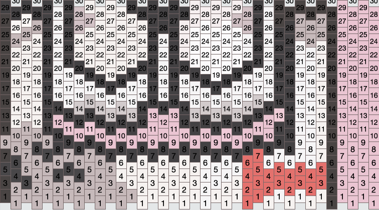 Mikans Top Ig Pony Bead Patterns | Misc Kandi Patterns for Kandi Cuffs