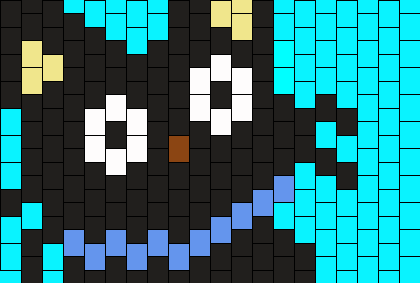 Chococat Pony Bead Patterns | Misc Kandi Patterns for Kandi Cuffs