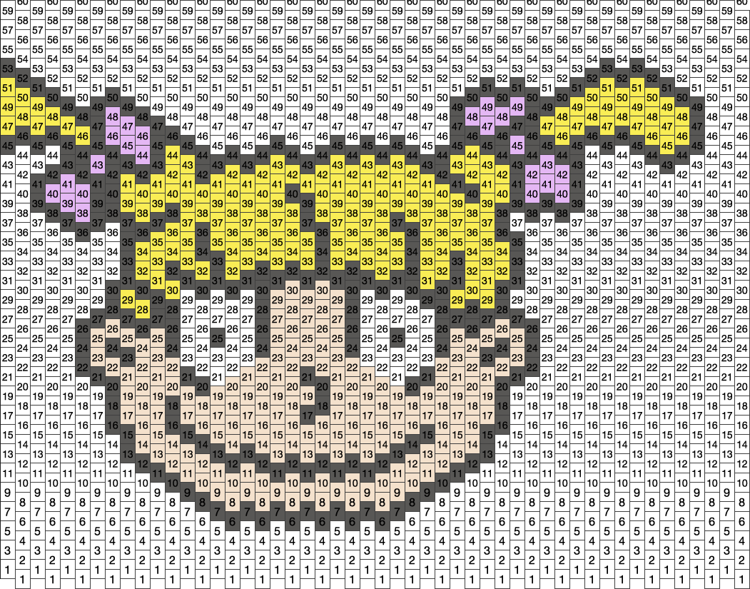 Angelica Pickels Rugrats Pony Bead Patterns | Misc Kandi Patterns for ...