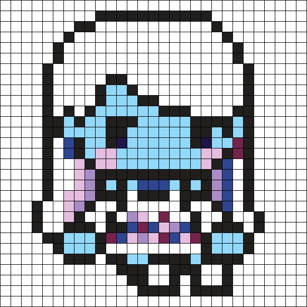 Abbey Monster High Perler Bead Pattern | Bead Sprites | Misc Fuse Bead ...