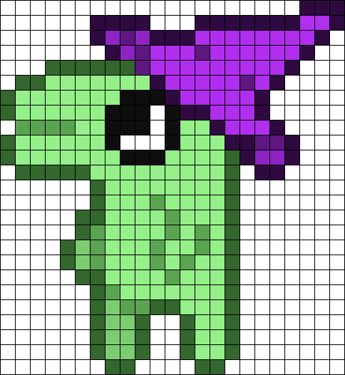 Glep (Smiling Friends) Perler Bead Pattern | Bead Sprites | Misc Fuse ...