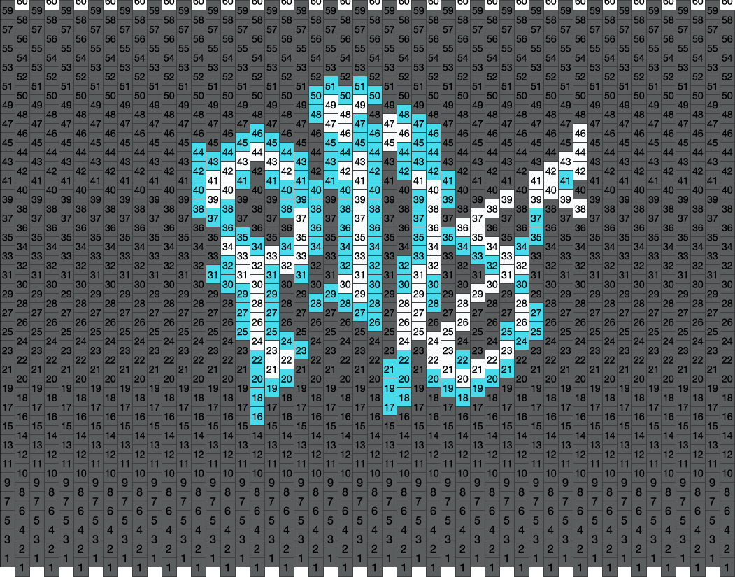 Ph8 Flat Panel Pony Bead Patterns | Misc Kandi Patterns for Kandi Cuffs