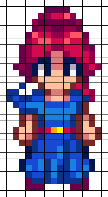 Sandy Stardew Valley Perler Bead Pattern | Bead Sprites | Misc Fuse ...