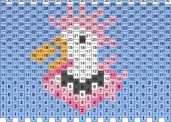 Bubble Yum Gum Duck Pony Bead Patterns | Misc Kandi Patterns for Kandi ...