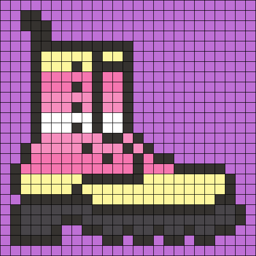 Pangender Pride Combat Boot Charm Perler Bead Pattern | Bead Sprites ...