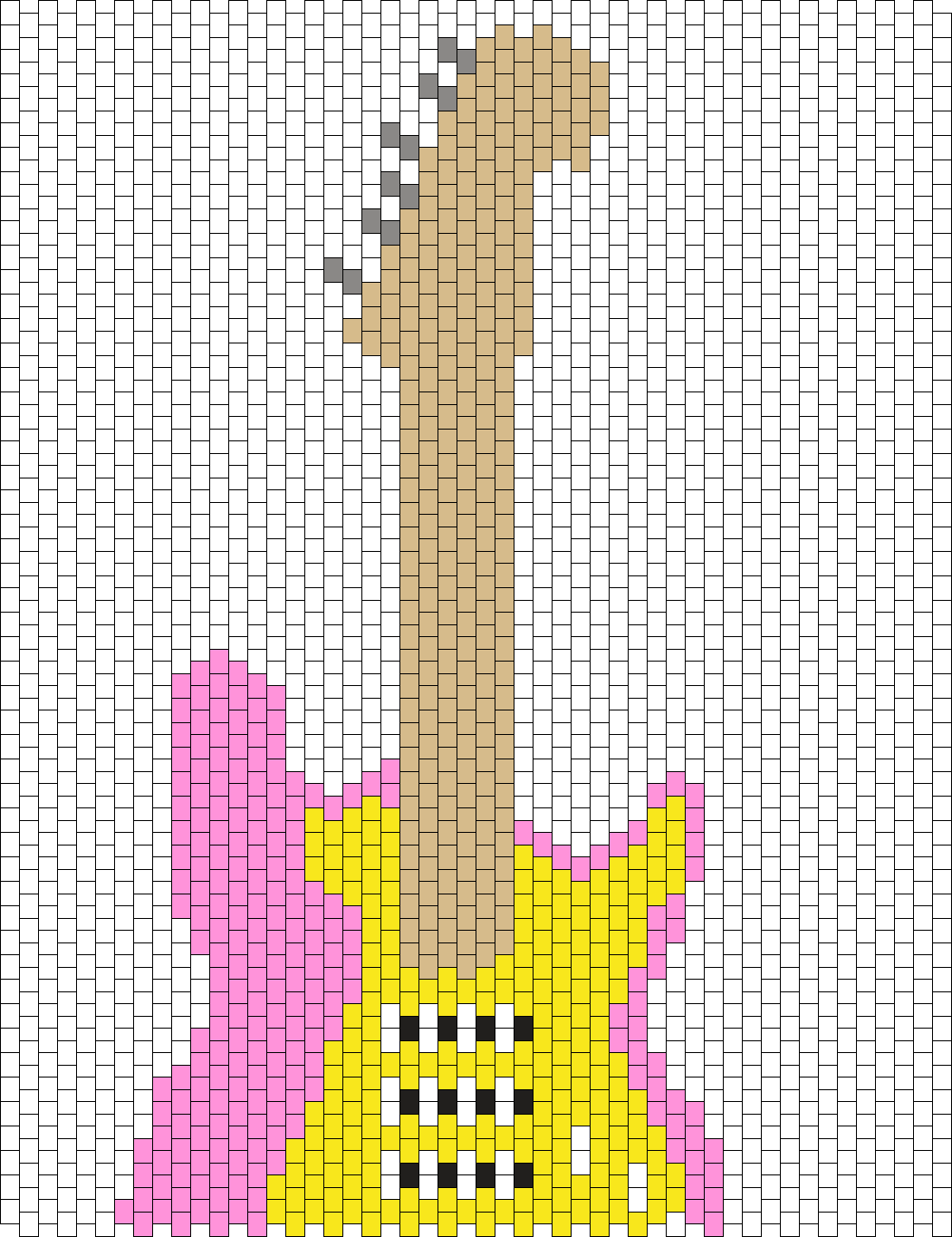 Guitar Pony Bead Patterns | Misc Kandi Patterns for Kandi Cuffs