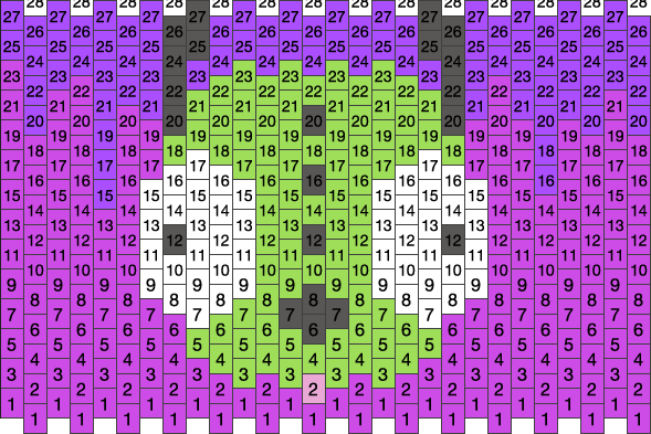 Gir! Pony Bead Patterns | Misc Kandi Patterns for Kandi Cuffs